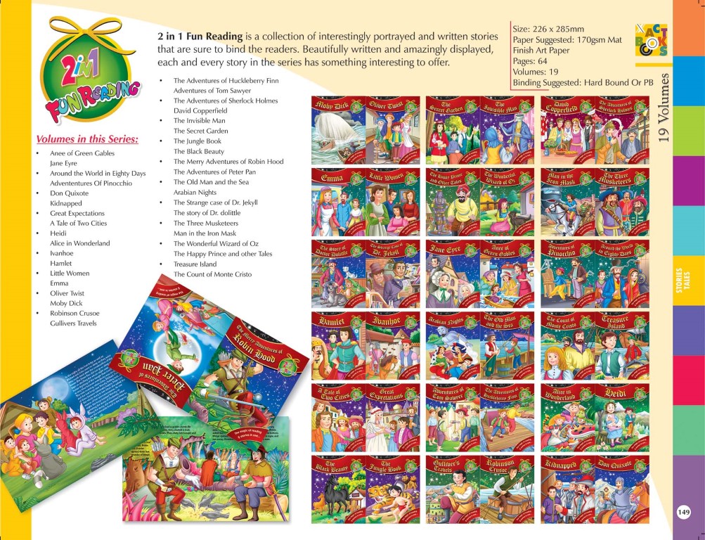 2 in 1 Fun Reading | Xactbook