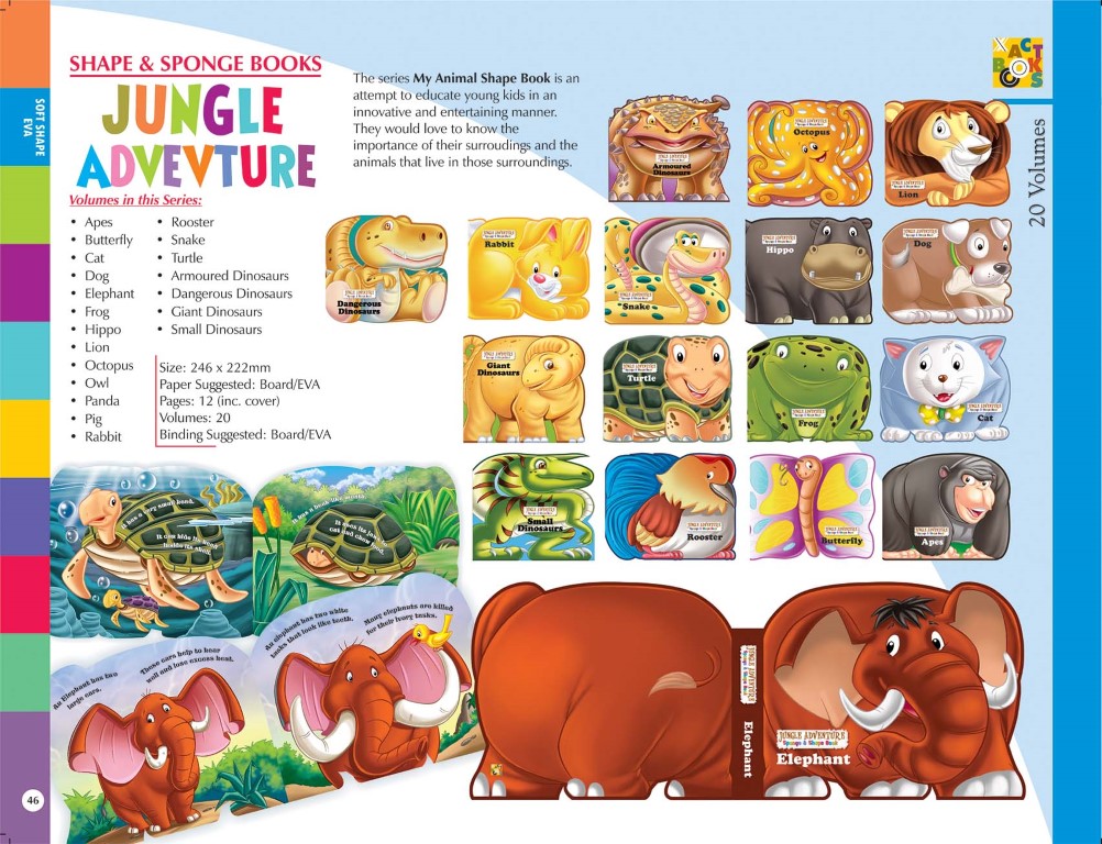 Shape & Spunge Jungle Adventure | Xactbook