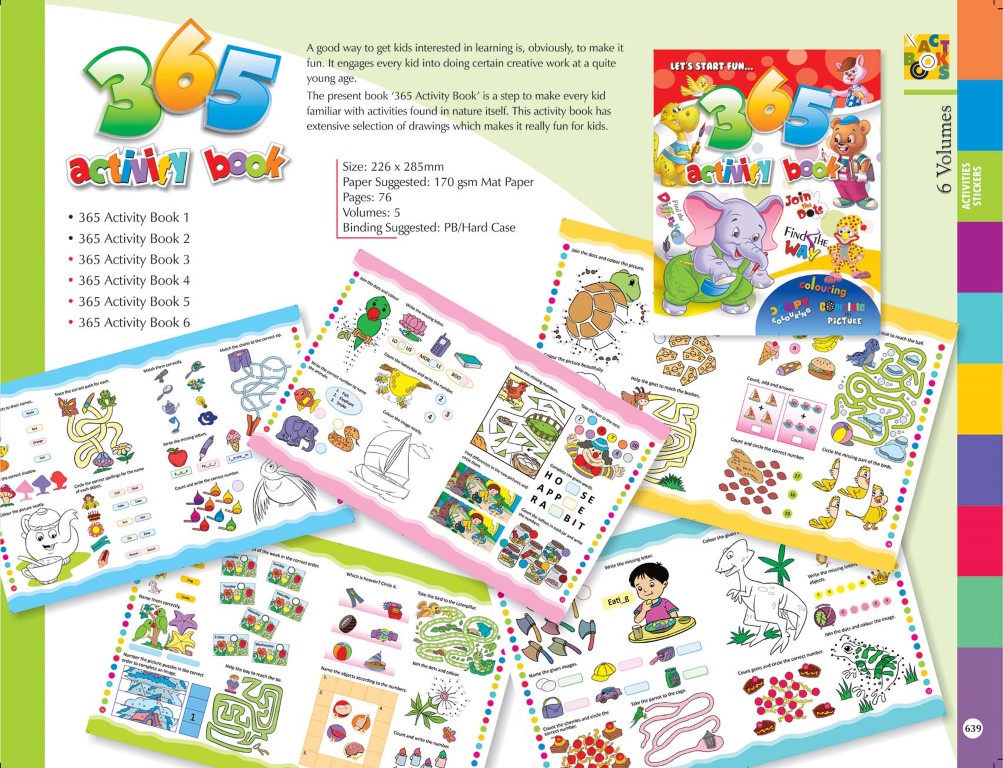 365 Activity Book | Xactbook