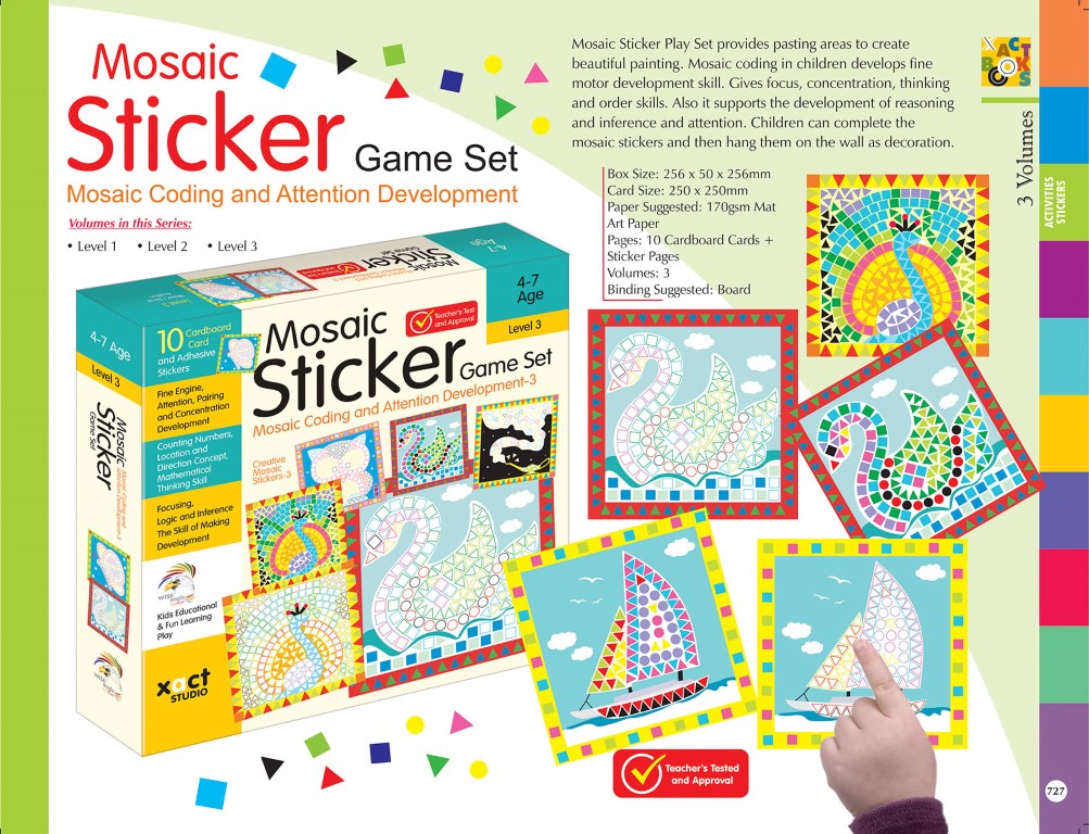 Mosaic Sticker | Xactbook