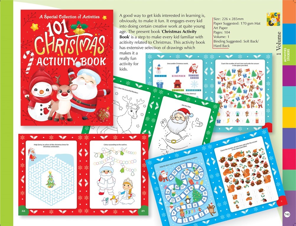 Christmas Activity Book | Xactbook