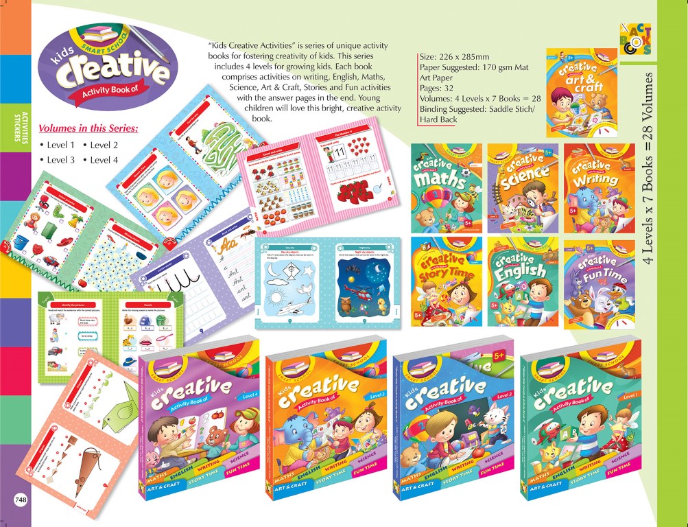 Kids Creative Activities | Xactbook