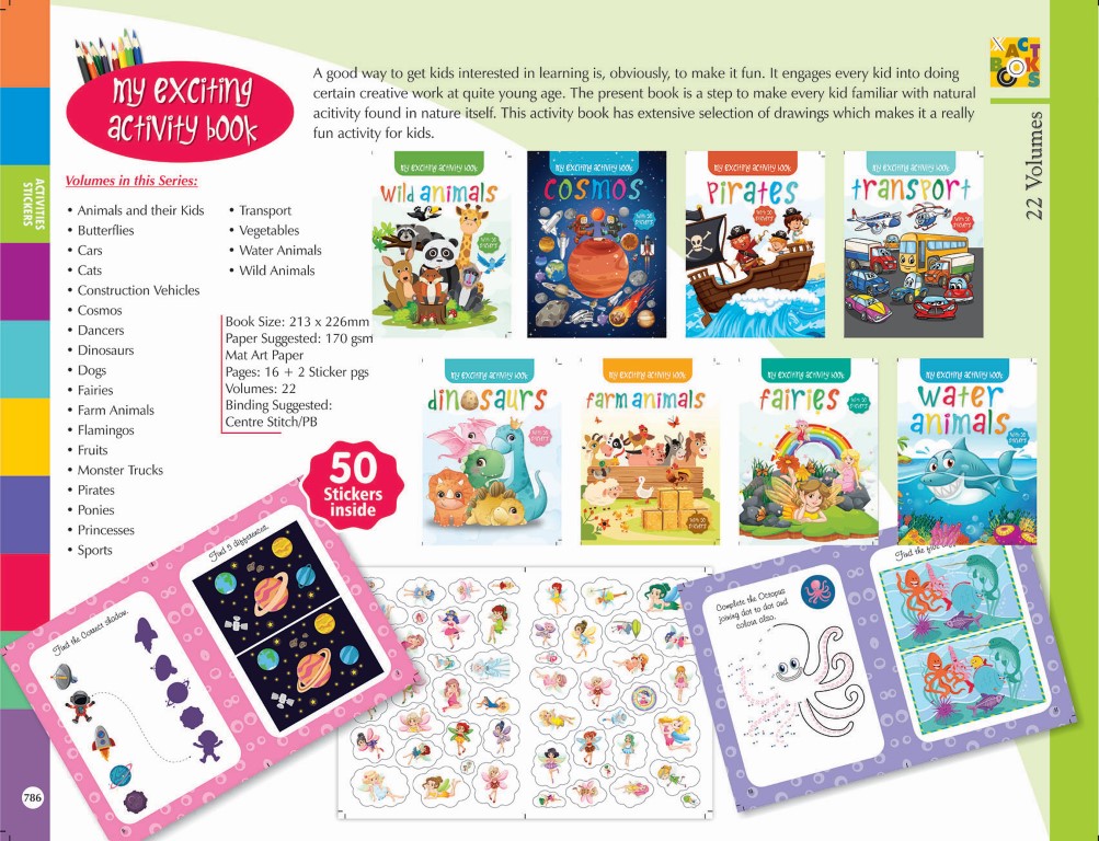 My Exciting Activity Book | Xactbook